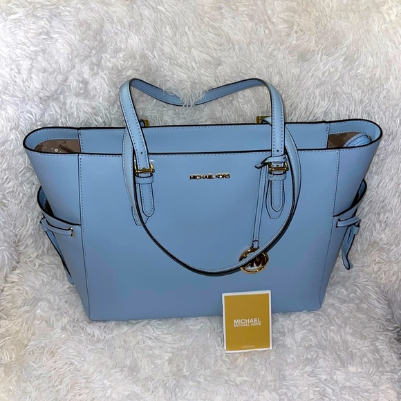 Michael Kors | Bags | Michael Kors Saffiano Leather Large Gilly Bag In ...